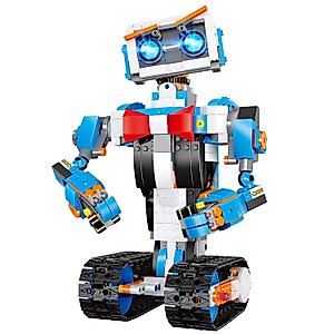 okk STEM Robot Building Block Toys for Kids, Remote and APP Controlled Engineering Science Educational Assembling Learning Kits Intelligent Creative Set for Boys Girls Gift 𝟮𝟬𝟮𝟯 𝙪𝙥𝙜𝙧𝙖𝙙𝙚