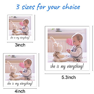 LEECUM Custom Photo Fridge Magnet Locker Magnets Home Decoration Refrigerator Magnets Office Kitchen School (1PCS) (4inch(1PCS))