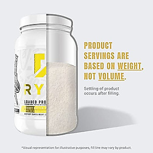 Ryse Loaded Protein Powder | 25g Whey Protein Isolate & Concentrate | with Prebiotic Fiber & MCTs | Low Carbs & Low Sugar | 27 Servings (Cinnamon Toast)