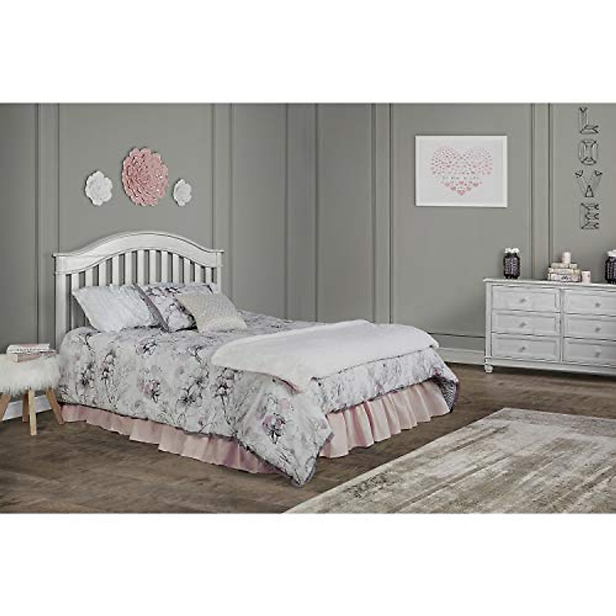 Evolur Hampton/ Parkland 5 in 1 LifeStyle Convertible Crib