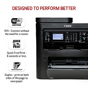 Canon imageCLASS MF264dw II Wireless Monochrome Laser Printer, Print, Copy and Scan, with Auto Document Feeder,Black