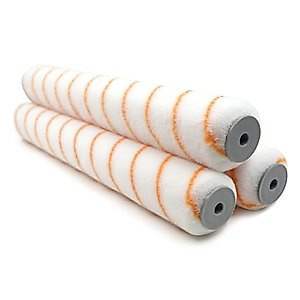 ROLLINGDOG 18" Paint Roller Covers - Large Paint Roller Sleeves for Ceiling,Wall,Floor,Decks Painting (Pack of 3,Polyester)