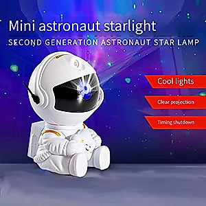 Space Buddy Projector Light, Pleshy Spacebuddy Projector, Space Buddy Pleshyco, Astronaut Star Projector Galaxy Light with Remote Control (A)