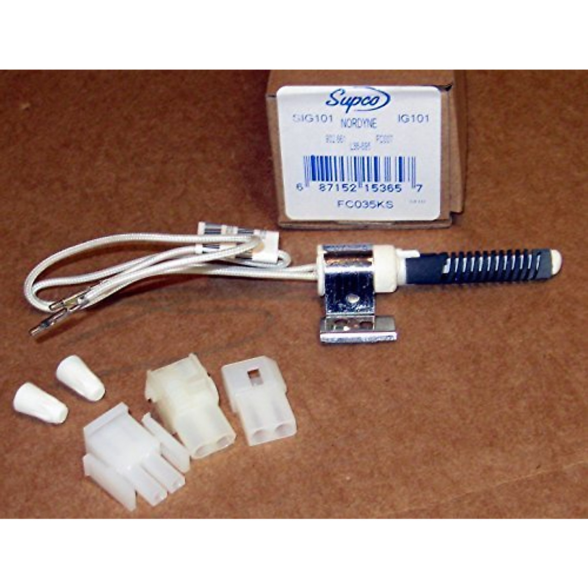 Supco SIG101 Gas Furnace Hot Surface Igniter Nordyne, Intertherm, Miller 902661