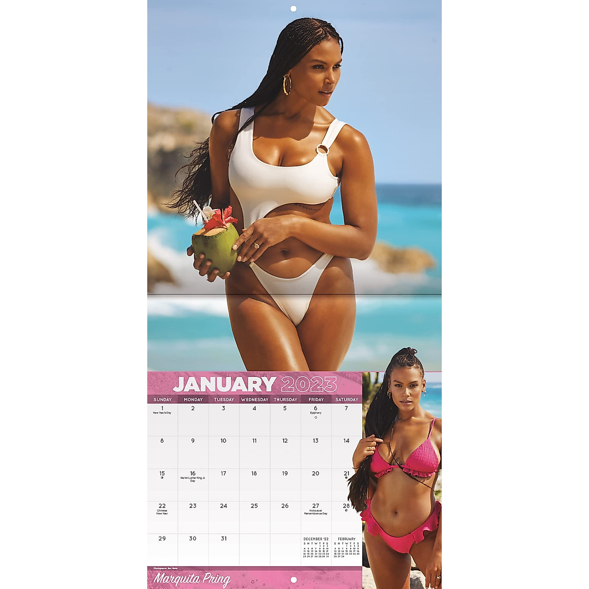 2023 Sports Illustrated Swimsuit Mini Wall Calendar