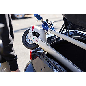 Fiat Folding Electric Scooter - 350W Motor, 15 to 20-Mile Long-Range Battery (Bianco White Ice)