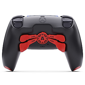 AimControllers PRO Controller compatible with PS5 Console & PC | Custommade Wireless Gaming Controller with 4 Back Remappable Paddles | Gaming Accessories Electronics | Stickerbomb