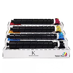 TONER PROS Compatible Toner Cartridge Replacement for TK-8527 (TK8527) for Kyocera TASKalfa 3552ci 3553ci 4052ci 4053ci Color Printers (4-Color-Pack: KCMY) Black 30,000 & Colors 20,000 Pages