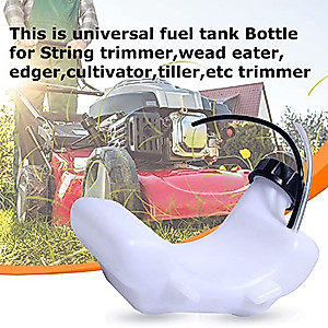 Mtanlo Gas Petrol Fueling Tanks Assemble Cap Bolt Hole for MP429 MP479 TB525EC TB590EC 753-06240 BC5090 CC148 Trimmers Grass Mower with w/ 2 Lines Fuel Replace OEM Part