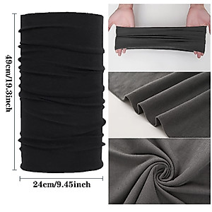 30PCS Neck Gaiters Scarf Head Wrap Headwear Balaclava Face Mask Sun Bandanas for Women Men Running,Cycling,Fishing