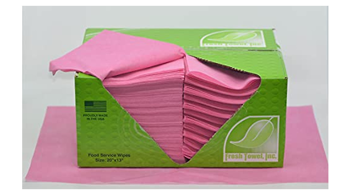 Fresh Towel Reusable Paper Towels - 1/4 Fold Case