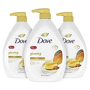 Dove Body Wash to Revitalize and Refresh Skin Mango Butter and Almond Butter Effectively Washes Away Bacteria While Nourishing Your Skin 34 oz 3 Count