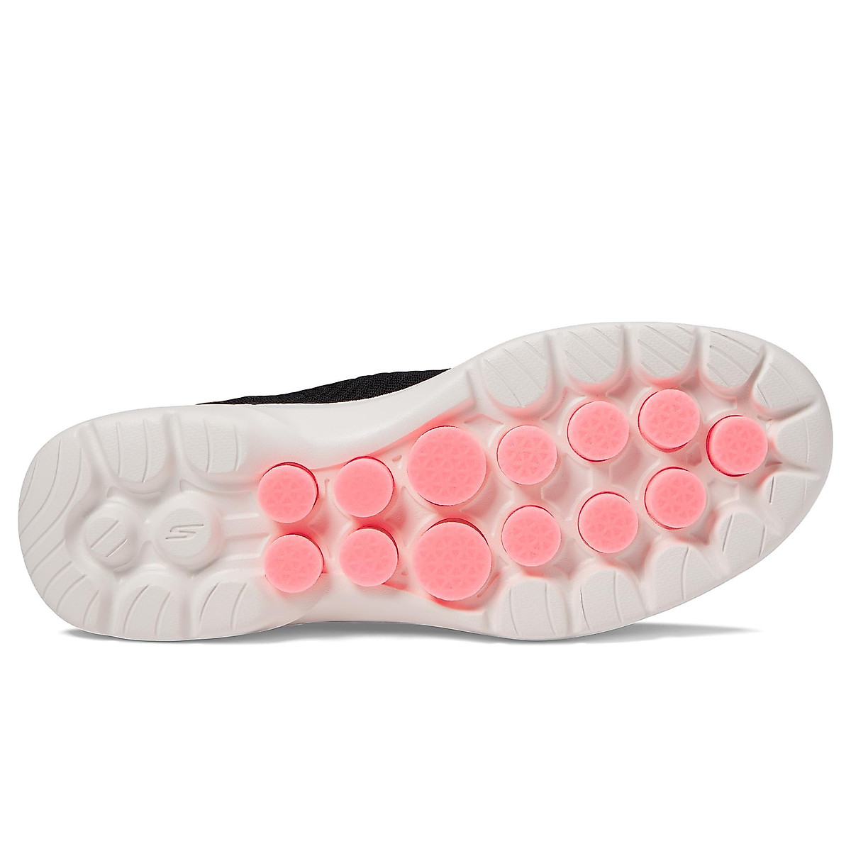 Skechers Go Walk 6 Tropical Bay Hands Free Slip-Ins Black/Pink 9 B (M)