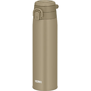 Thermos JOS-750 BE Vacuum Insulated Portable Mug with Carry Loop 25.5 fl oz (750 ml), Beige