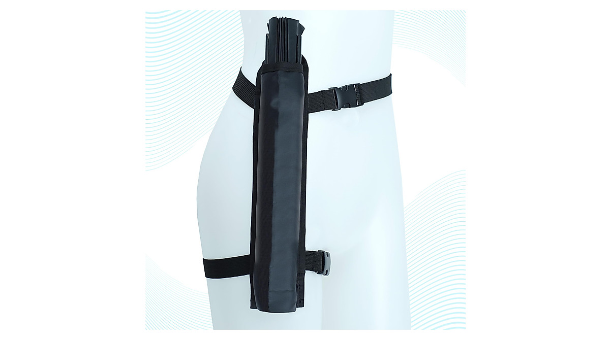 SoJourner Bags Black Rave Fan Holster - Stay Cool & Stylish