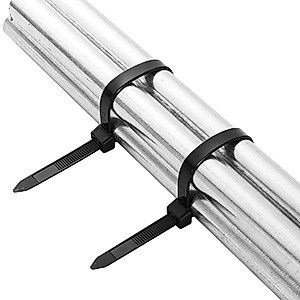Zip Ties 16 inch Black wire ties 100 per pack Electrical Cable Ties with 60 lbs tensile Strength Suitable for Outdoor Workshop Farms
