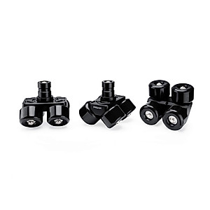 PROAIM Anchor Dolly Track Wheel Set Compatible with 1-2" Tracks. Works with Both Straight & Curved Tracks. Robust & Durable Construction (DW-ANCR)
