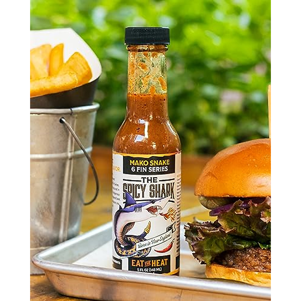 Hot Ones Season 21 Heat Pack Hot Sauces: Mako Snake, Jalapeno Chico, Watermelon Ghost, 5 fl oz. (3-Pack)