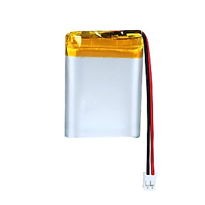 AKZYTUE 3.7V 1000mAh 803040 Lipo battery Rechargeable Lithium Polymer ion Battery with JST Connector