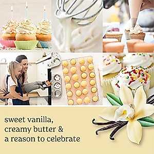 Yankee Candle Car Air Fresheners, Hanging Car Jar® Ultimate Vanilla Cupcake Scented, Neutralizes Odors Up To 30 Days