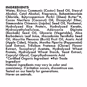 SheaMoisture Leave In Conditioner Conditioner For Hair Jamaican Black Castor Oil To Soften and Detangle Hair 20 oz