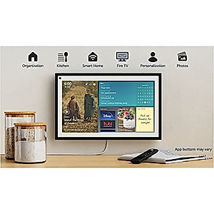 Certified Refurbished Echo Show 15 | Full HD 15.6" smart display with Alexa and Fire TV built in | Remote included