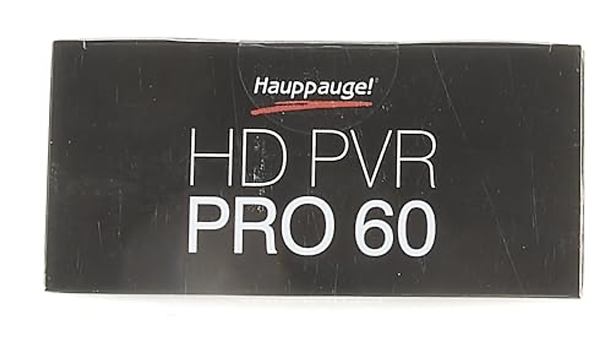 Hauppauge HD PVR Pro 60 4K & 1080P Capture for Streaming & Recording