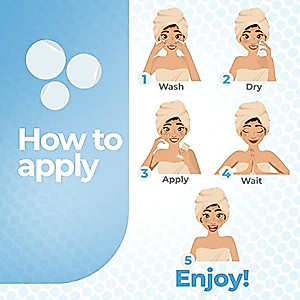 BASIC CONCEPTS Acne Patches (120 Pack), Tea Tree Oil and Hydrocolloid Pimple Patches for Face, Zit Patch (3 Sizes), Blemish Patches, Acne Dots, Pimple Stickers, Acne Patch and Pimple Patch