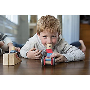 11 Piece Tegu Magnetic Floating Stacker Building Block Set, Big Top