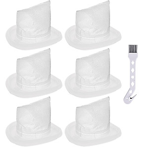 Anewise HNVCF10 Filter Replacement for Black and Decker Hand Vacuum HNVC220BCZ01, HNVC215B10, HNVC215B12, HNVC115B22, HNVC220BCP07, HNVC215BW52, HNVC115J06, 6 Pack