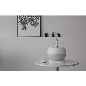 Miro NR07G humidifier - Completely Washable Modular Humidifier, Easy to Clean, Easy to Use, Large Room - Cool Mist, Sanitary, Top-Fill Ultrasonic Humidifier with Whisper Quiet and Powerful Output