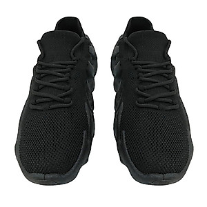 JBB Womens Walking Sneakers Unisex Road Running Shoes Mens Knitted Breathable Cross Trainer Shoes
