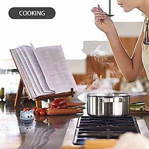 AUDRWALL Cute Kitchen Timer Mechanical Timer for Kids, 60 Minutes Manual Cooking Timer Wind Up Countdown Timer Cute Timer for Cooking Reading Sports Study Time Management and Desktop Decor (Cat)