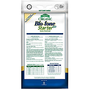 Espoma Organic Bio-Tone Starter Plus 4-3-3 Natural & Organic Starter Plant Food with Both Endo & Ecto Mycorrhizae; 25 lb. Bag; The Ultimate Starter Plant Food