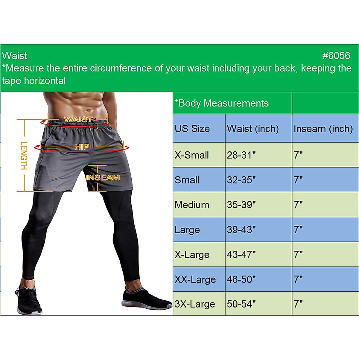 NELEUS Men's 7" Workout Running Shorts with Pockets,6056,3 Pack,Black/Grey/Navy Blue,M,EU L