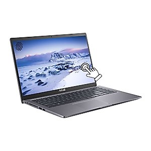 ASUS VivoBook 15.6" FHD Touchscreen Laptop 2022, 11th Gen Intel Quad-Core i5-1135G7(Up to 4.2GHz), 16GB DDR4 RAM 512GB PCIe SSD, Backlit Keyboard, Fingerprint, WiFi5, Win 10, Grey w/ 3in1 Accessories