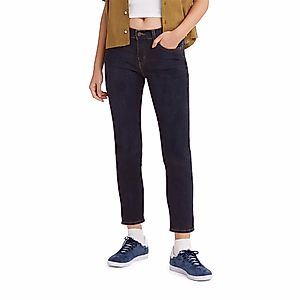 Levi's Women's New Boyfriend Jeans (Also Available in Plus), Darkest Sky, 32