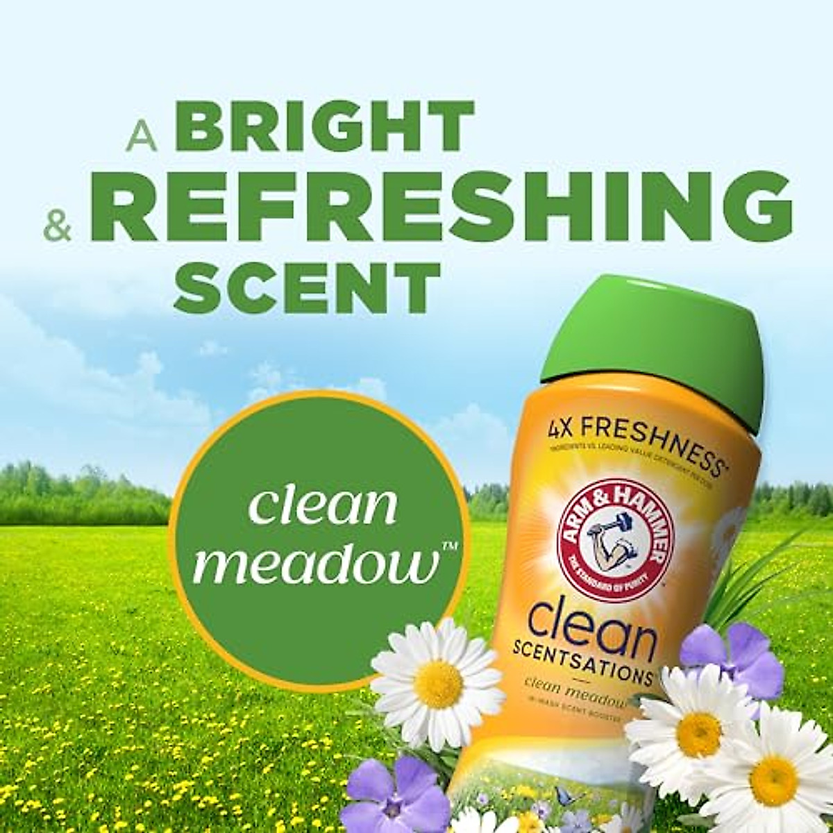 Arm & Hammer Clean Scentsations in-Wash Scent Booster - Clean Meadow 24 Oz
