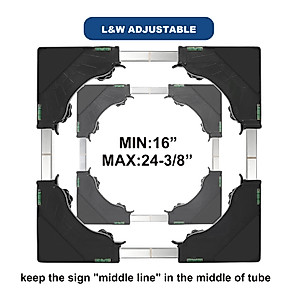 Nefish Washing Machine Stand Base Furniture Dolly Mini Fridge Stand with 8 Strong Feet and 4 Wheels Refrigerator Stand Washer and Dryer pedestal Mobile Roller Dolly Cart for 16"-24" Appliance