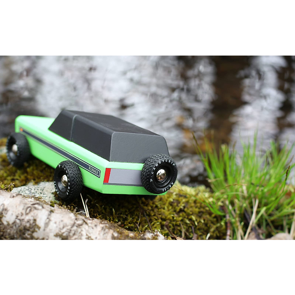 Candylab Toys - Wooden Cars and Vintage Toys for Kids - Runner, Americana Collection