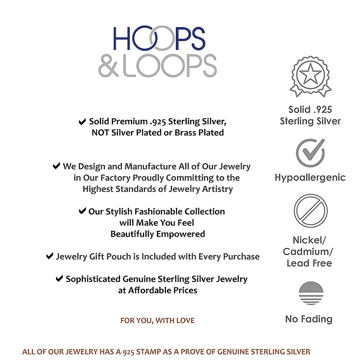 Hoops & Loops Sterling Silver Chanel Toe Ring