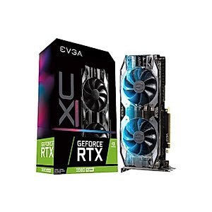 EVGA GeForce 08G-P4-3183-KR, RTX 2080 Super XC Ultra, Overclocked, 2.75 Slot Extreme Cool Dual, 70C Gaming, RGB, Metal Backplate, 8GB GDDR6 (Renewed)
