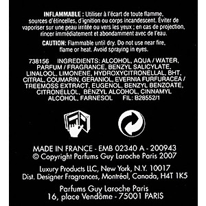 Guy Laroche For Men. Eau De Toilette Spray 3.4 Fl Oz