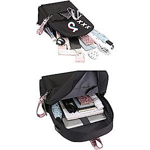 Backpack for Girls Middle Student Bookbag 15.6" School Bag Women Casual Daypack