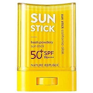 Nature Republic California Aloe Fresh Powdery Sun Stick SPF50+ PA++++ 22g / 0.77 oz.
