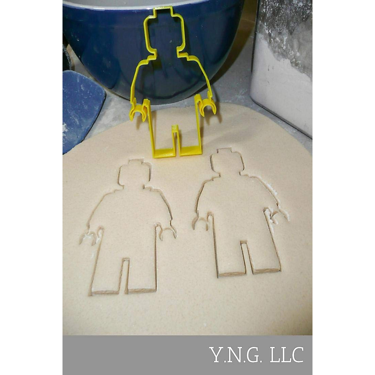 LEGO COMPATIBLE PERSON BUILDING BLOCK CHARACTER SPECIAL OCCASION COOKIE CUTTER BAKING TOOL 3D PRINTED MADE IN USA PR450