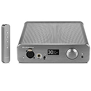 Burson Audio Soloist 3X Performance Headphone Amplifier & Pre-Amplifier with Fully Balanced XLR Preamp DAC, 8W