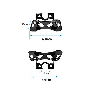 Universal Rear Camera Mounting Bracket,Dash Cam Mirror Cam Backup Camera Mount,Only Rearview Camera Holder,Back Up Camera Bracket,Reverse Camera Mount(4Pack)