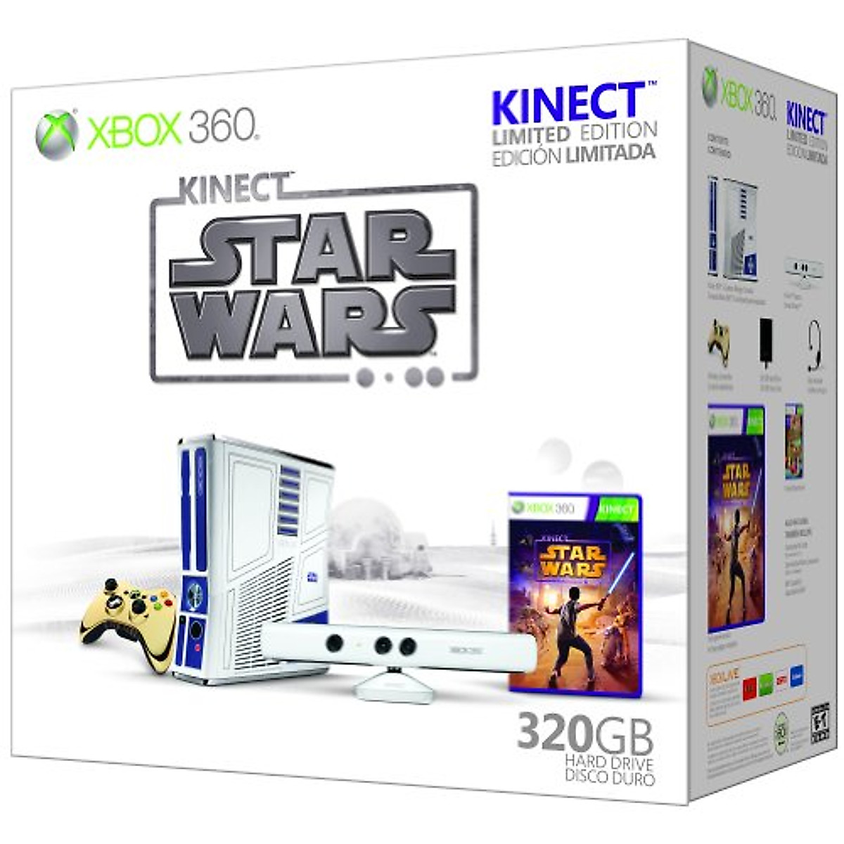 Xbox 360 Limited Edition Kinect Star Wars Bundle