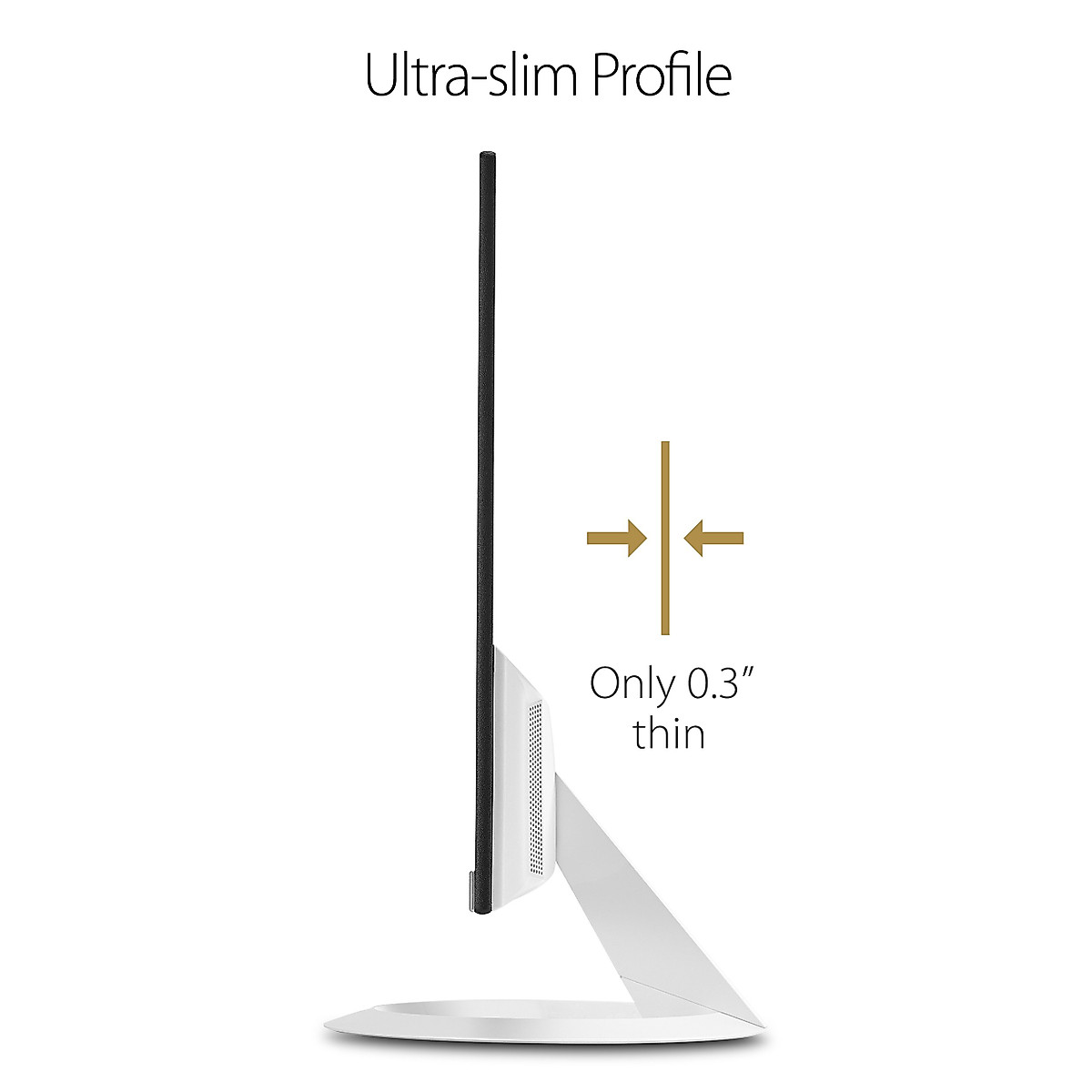 ASUS VZ239H-W 23" Full HD 1080p IPS HDMI VGA Eye Care Monitor White (Renewed)